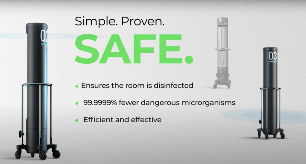 The Surfacide Advantage vs. Autonomous UVC - Surfacide